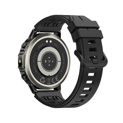 Black Silver 139 Inch Tft Ip68 300mah 360360 Fitcloudpro Real Time