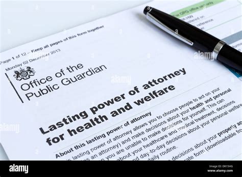 How To Fill In Lasting Power Of Attorney Forms Free Printable Download