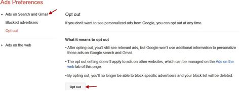 Opt Out Maintain Your Privacy When Using Google Services