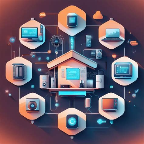 Smart Home Technology Connecting Various Appliances For Seamless Integration And Efficiency In