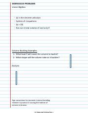 Understanding Eigenvalue Problems In Linear Algebra Solutions Course Hero