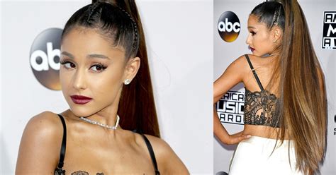 American Music Awards 2016 Butt Length Hair At The Amas Red Carpet Is