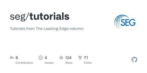 GitHub Seg Tutorials Tutorials From The Leading Edge Column
