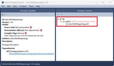 How To Create A Nuget Metapackage