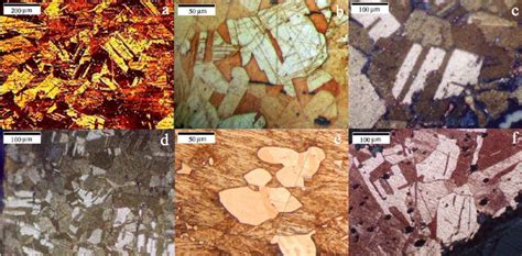 Microstructure Of Samples A Ca 1 Leaded Copper 100x B Ca 2 Download Scientific Diagram