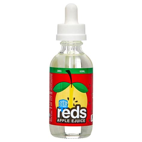 Reds Ice Apple 3 Mg E Liquid 60ml Bottle Smoke Shop Fast Delivery By