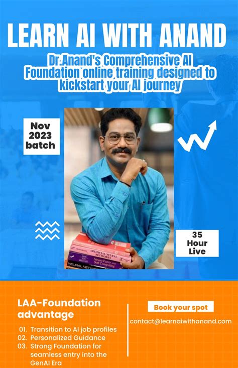 join learn ai with anand s ai program mahesh anand s posted on the