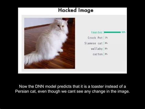 Tricking A Dnn With Adversarial Examples Ppt
