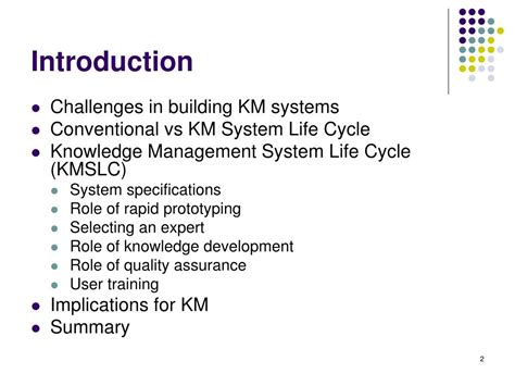 Ppt Knowledge Management Systems Life Cycle Powerpoint Presentation