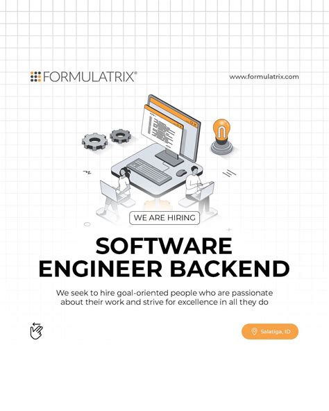 🚀 Job Opportunity Alert 🚀 Software Engineer Apakah Anda Adalah Seorang Software Engineer Yang