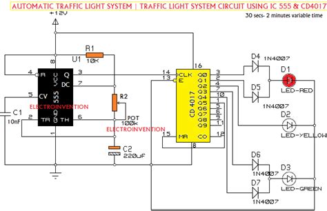 Traffic Light Controller Circuit Without The Use Of Any Microcontroller A Traffic Light