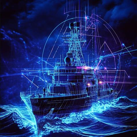 the evolution of radar and sonar systems premium ai generated image