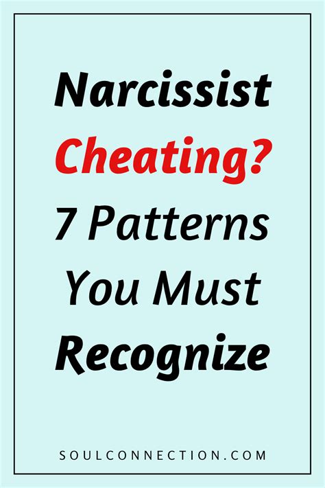 Narcissist Cheating? 7 Patterns You Must Recognize