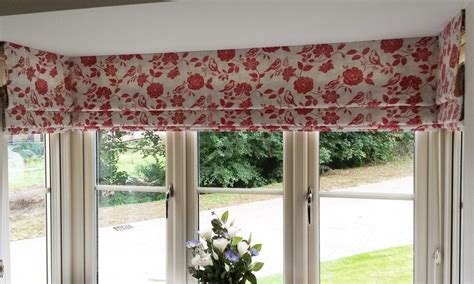 Rectangular Window Treatments For Bay Window Bay Window Roman Blinds