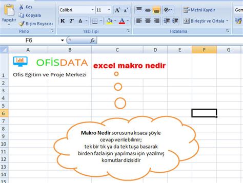 Excel Makro Nedir