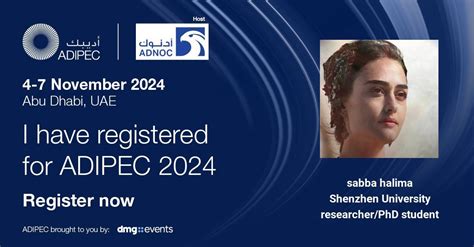 Adipec2024 Adipec Adnoc Energy Futureofenergy Halima Sabba
