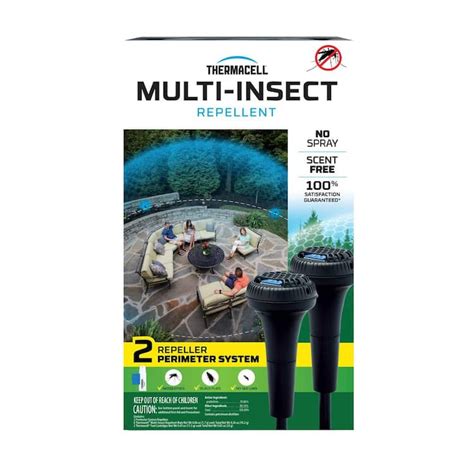 Thermacell Multi Insect Outdoor Perimeter Repeller System 15 Ft