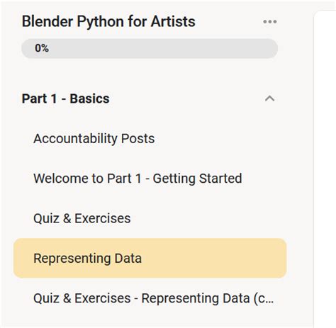 New Video Blender Python For Artists Representing Data · Cg Python Academy Free