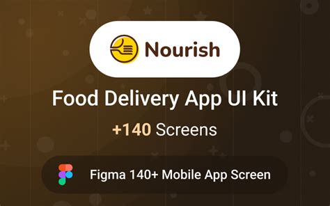 Nourish Food Delivery App Ui Kit 325974 Templatemonster