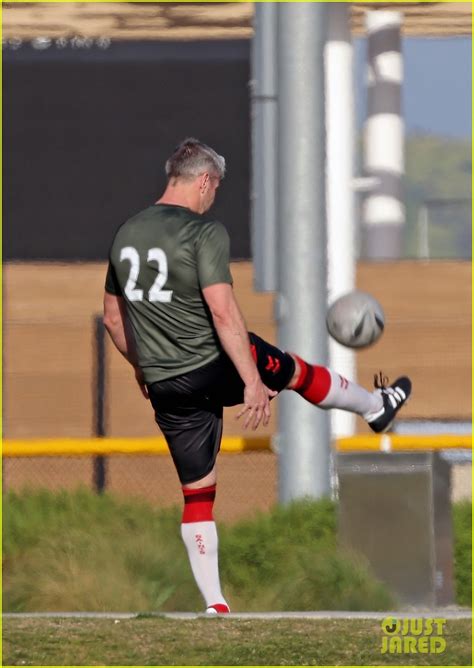 Ant Anstead Strips Down To Underwear On Soccer Field While Changing After A Game Photo