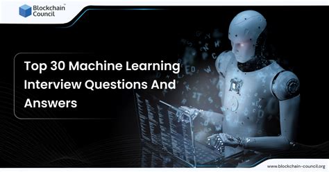 top 30 machine learning interview questions and answers