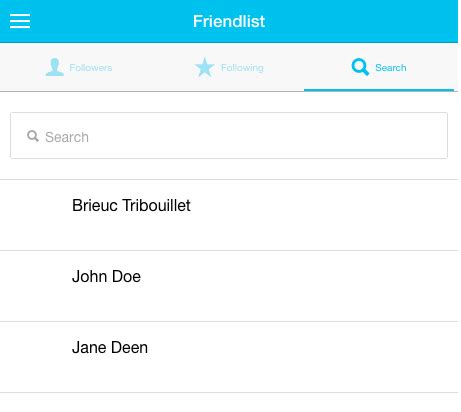 Angularjs Ionic Striped Tabs Header Should Not Slide To Content On