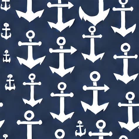 Anchor Pattern Graphic Creative Fabrica