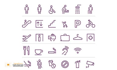 18 نمونه پیکتوگرام نمونه کار پیکتوگرام مدل‌های پیکتوگرام