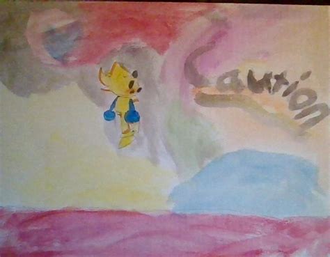 Made A Lil Watercolor Thingy Of Caution Documic ] R Sonicexes