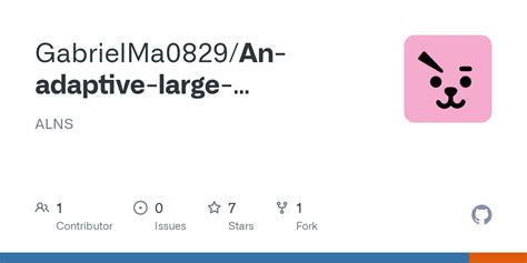 Github Gabrielma0829an Adaptive Large Neighborhood Search