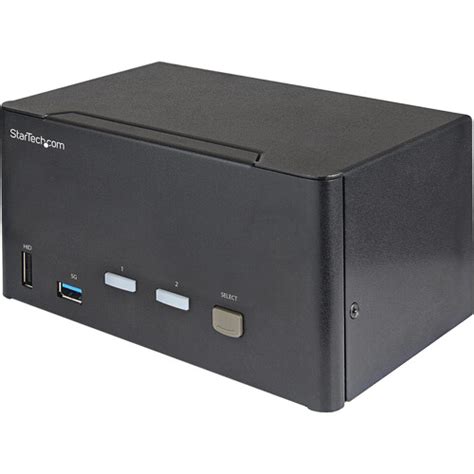 Startech Port K Displayport Triple Monitor Kvm Sv Tdpu K
