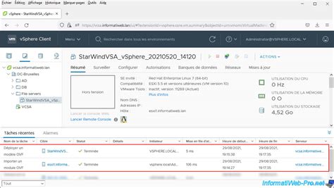 Import Virtual Appliances Vms From Ovf Ova Format On Vmware Vsphere 6 7 Vmware Tutorials