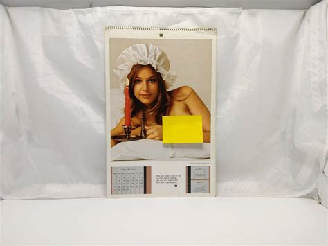 Vintage 1973 Playboy Playmate Calendar 3876623068