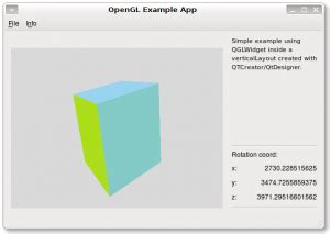 QtDesigner And QGLWidget LuGRU Dot Com