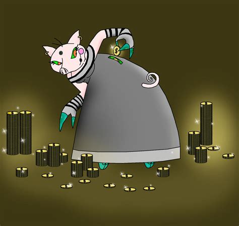 Veridian as a Greedy Piggy Bank by MedalBambi on DeviantArt