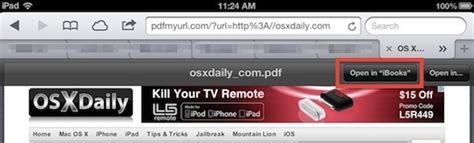 How To Save Web Pages As PDF Files On The IPad IPhone