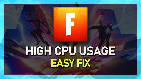 Fortnite How To Fix High CPU Usage Increase Overall Performance YouTube