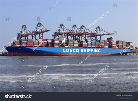 Cosco Container Ship Images Stock Photos Vectors Shutterstock