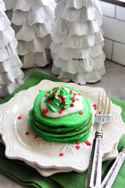 Grinch Pancakes Katies Cucina