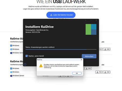 Update Will Not Install Older Version Can T Be Removed Install RaiDrive Forum