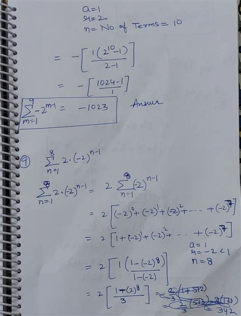 Solved Geometric Series Evaluate The Related Series Of Each Sequence 1 Course Hero