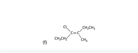 Solved F 1 1 Write The IUPAC Names For The Following Chegg Com