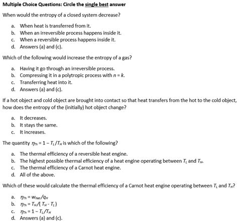 Solved Multiple Choice Questions Circle The Single Best