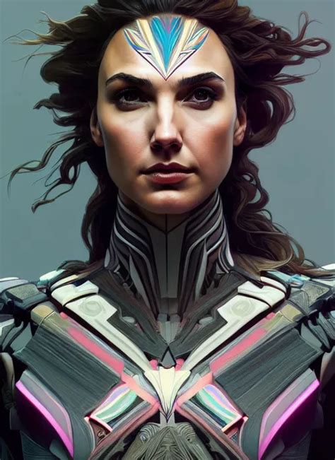 symmetry!! portrait of gal gadot, floral! horizon zero | Stable Diffusion | OpenArt