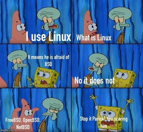 So I Found This Website Where It Says That FreeBSD Is Based On The Linux Kernel Fsck