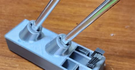 Gridfinity X Acto Dual Knife Holder By Tekjock Download Free Stl Model