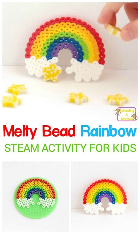 Build A Perler Bead Rainbow Engineering Challenge