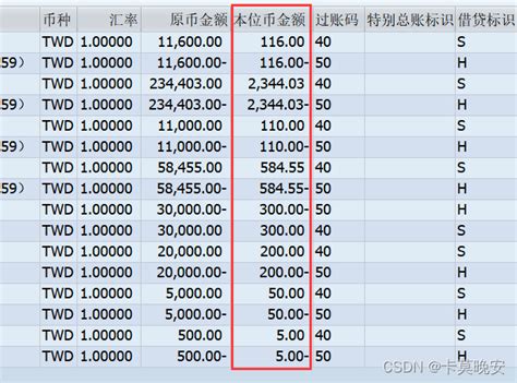 [abap] sap缩进币别显示问题总结 sap日元存表为什么缩小100倍 csdn博客