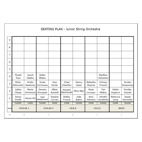 String Orchestra Seating Chart Generator At Juan Zuniga Blog