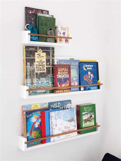 DIY Floating Bookshelves Free And Unfettered